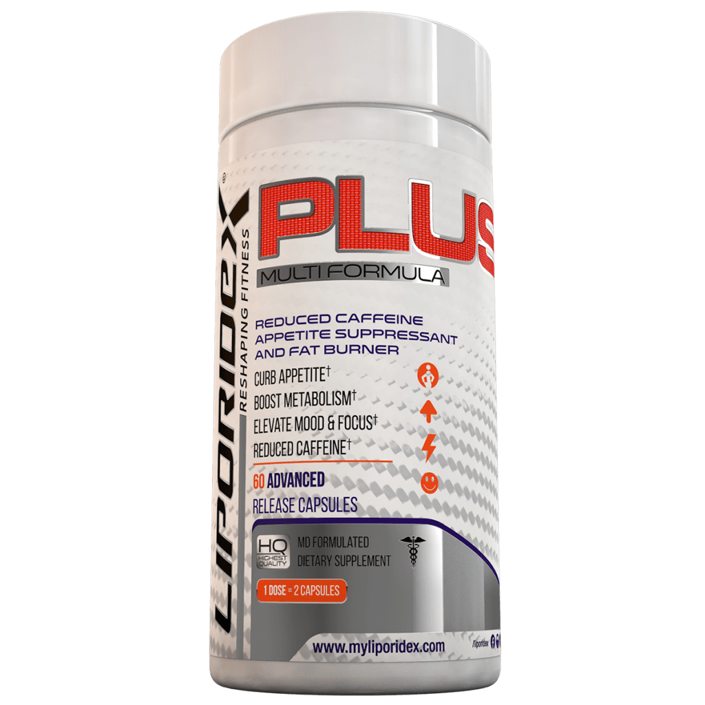 LIPORIDEX PLUS REDUCED CAFFEINE APPETITE SUPPRESSANT